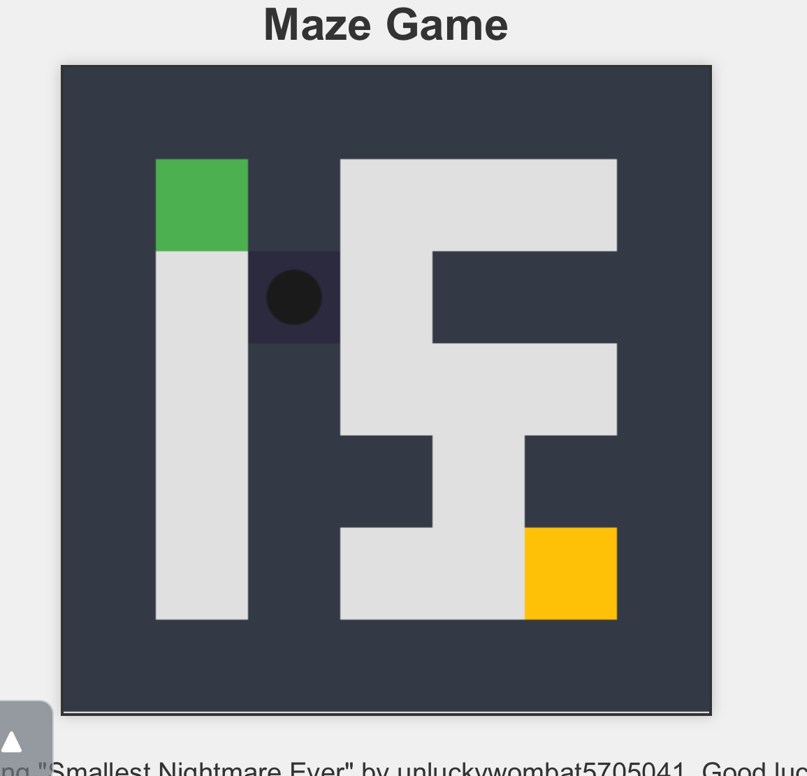 Maze Game (v127)