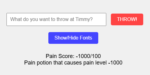 Throw Things At Timmy