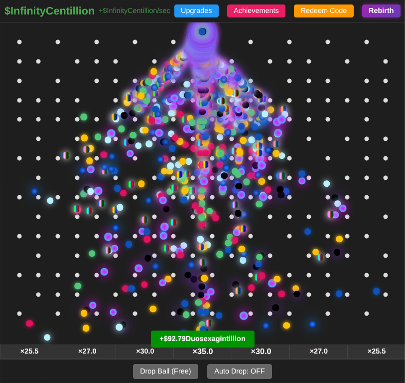 Plinko Tycoon infinity