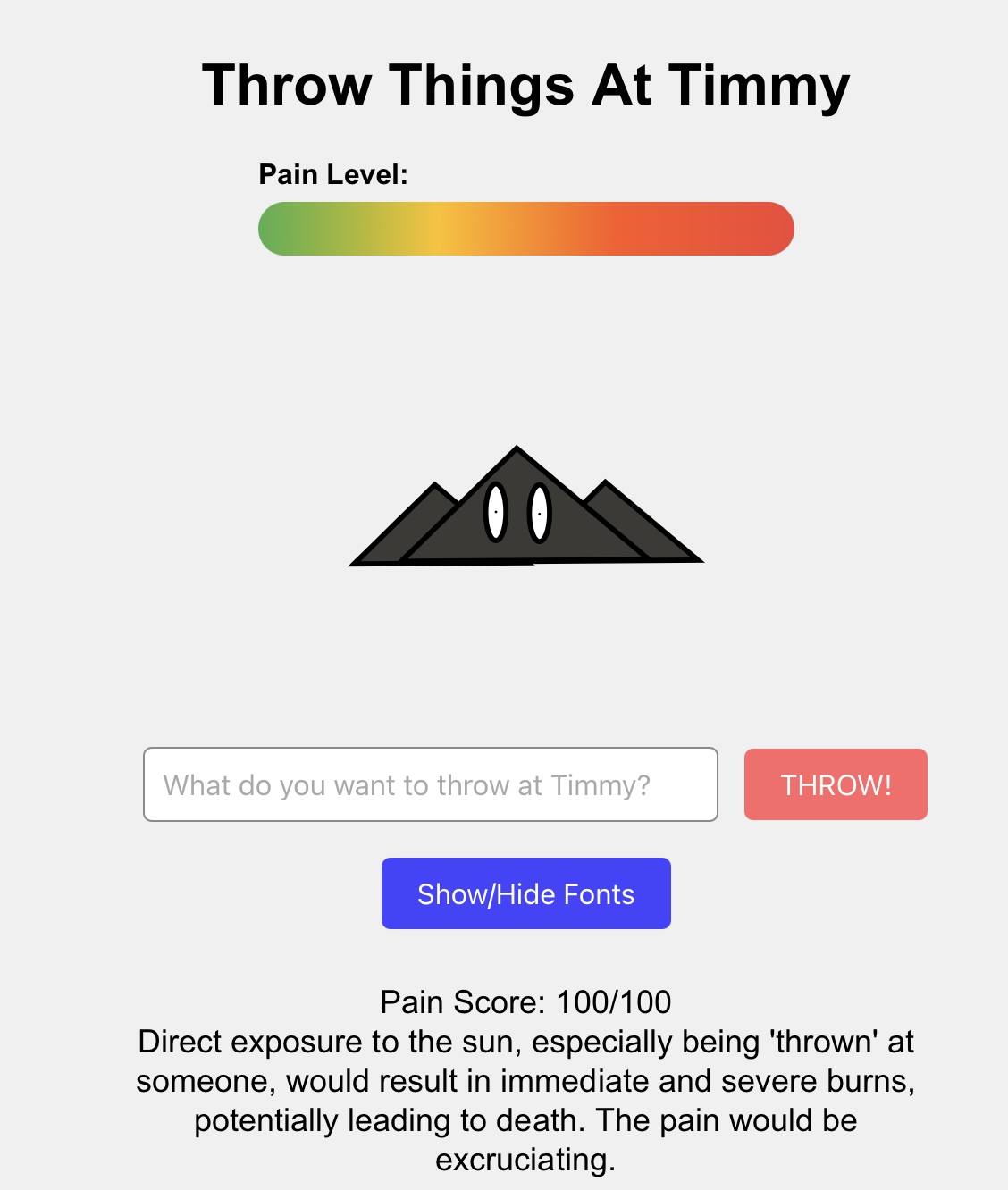 Throw Things At Timmy