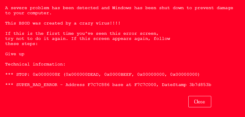 Windows XP Simulator