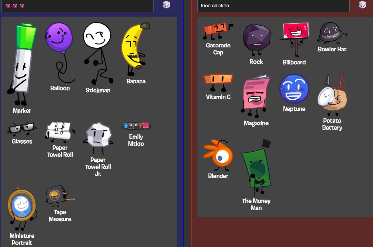 BFDI - Object Show Simulator Original